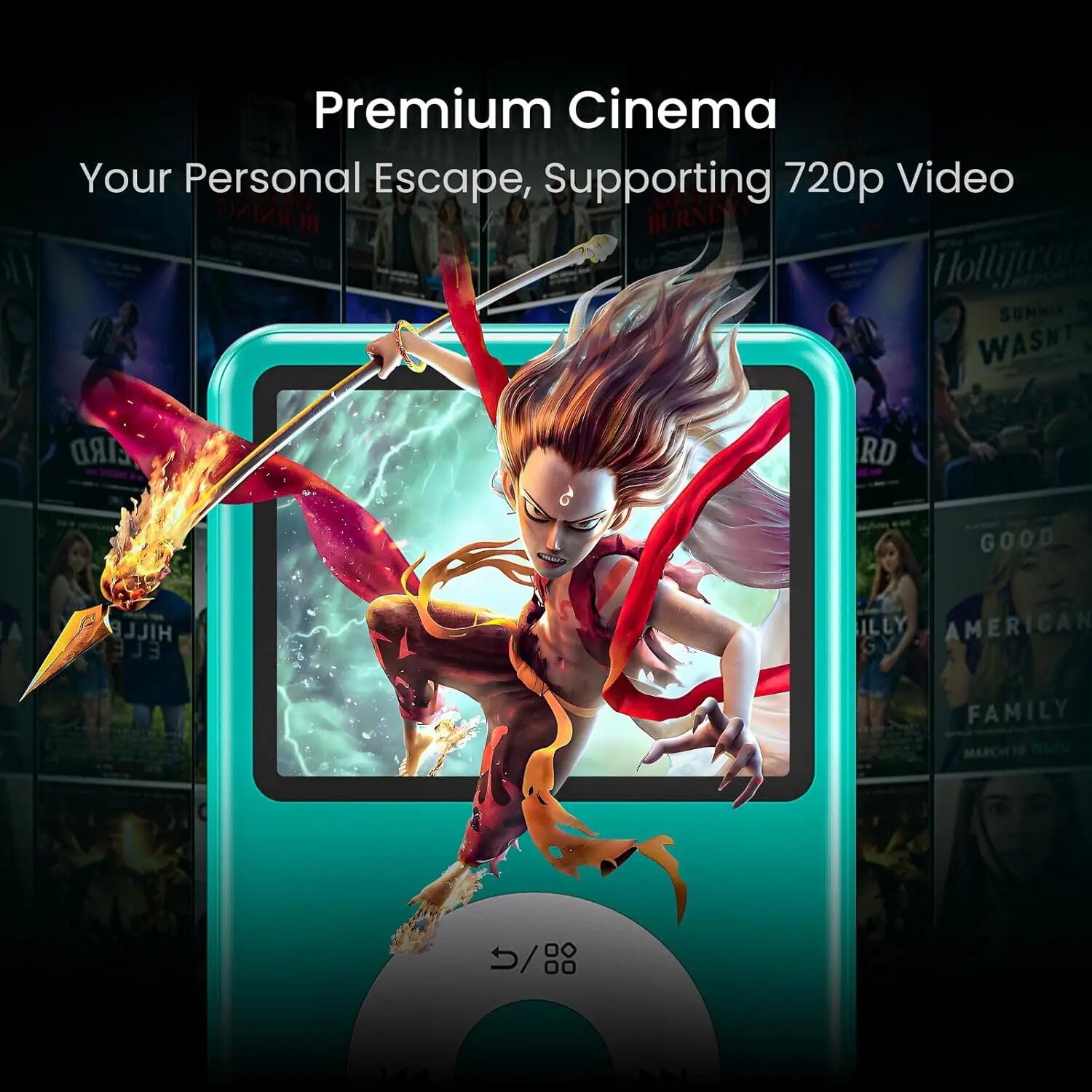 IPod Classic 128 ГБ MP3-плеер peacock blue