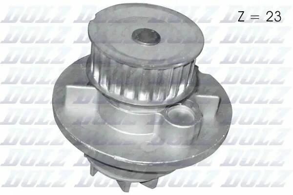 Помпа водяная DOLZ O146 Opel Astra F, G, Vectra B, Corsa C 1.4i, 1.6i 16v 98-