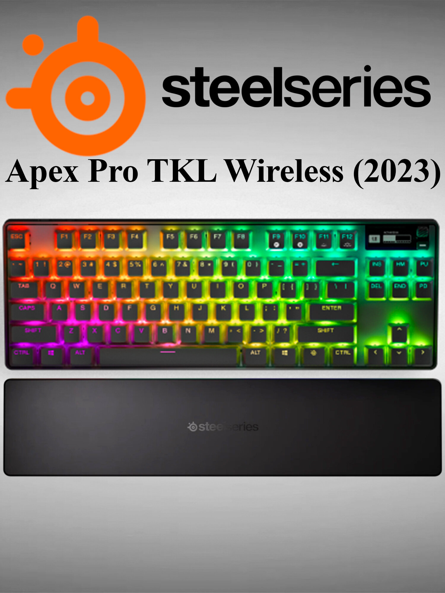 Игровая клавиатура SteelSeries Apex Pro TKL Gen 3 Black Английская раскладка