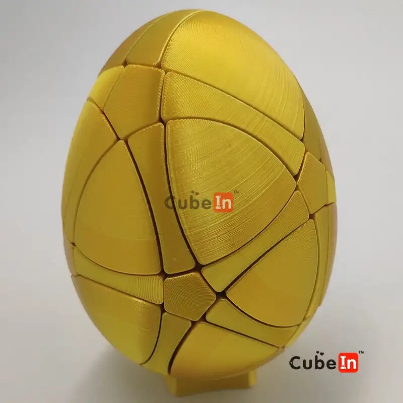 Гексаэдр Megaminx Egg Puzzle Cube, бронзовый — фото 1
