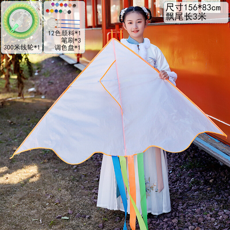 Сверхбольшие детские материалы для творчества, рисования, раскрашивания, обучающие мероприятия для родителей и детей, легкие в запуске воздушные змеи