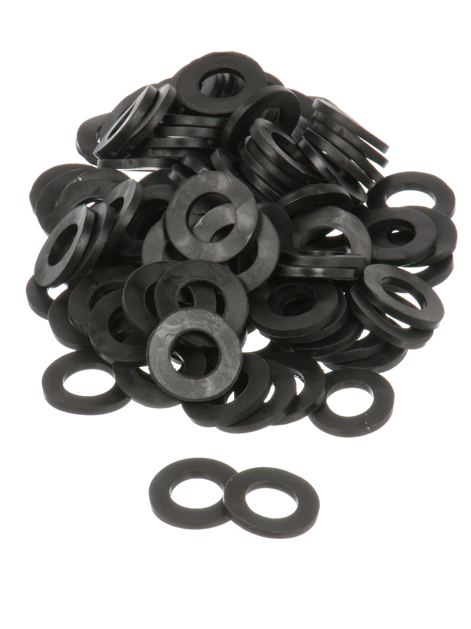 Прокладка сантехническая 3/4 дюйма резиновая СантехКреп 100 шт, уплотнительное кольцо для труб и смесителей 2.8.3. Ф