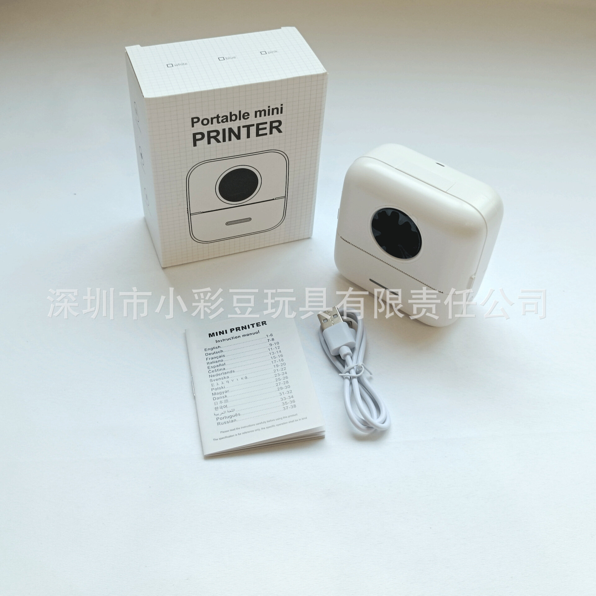 Кросс-бордерный принтер для домашнего использования, специальный для студентов, термопечать фотографий, подключаемый к мобильному телефону