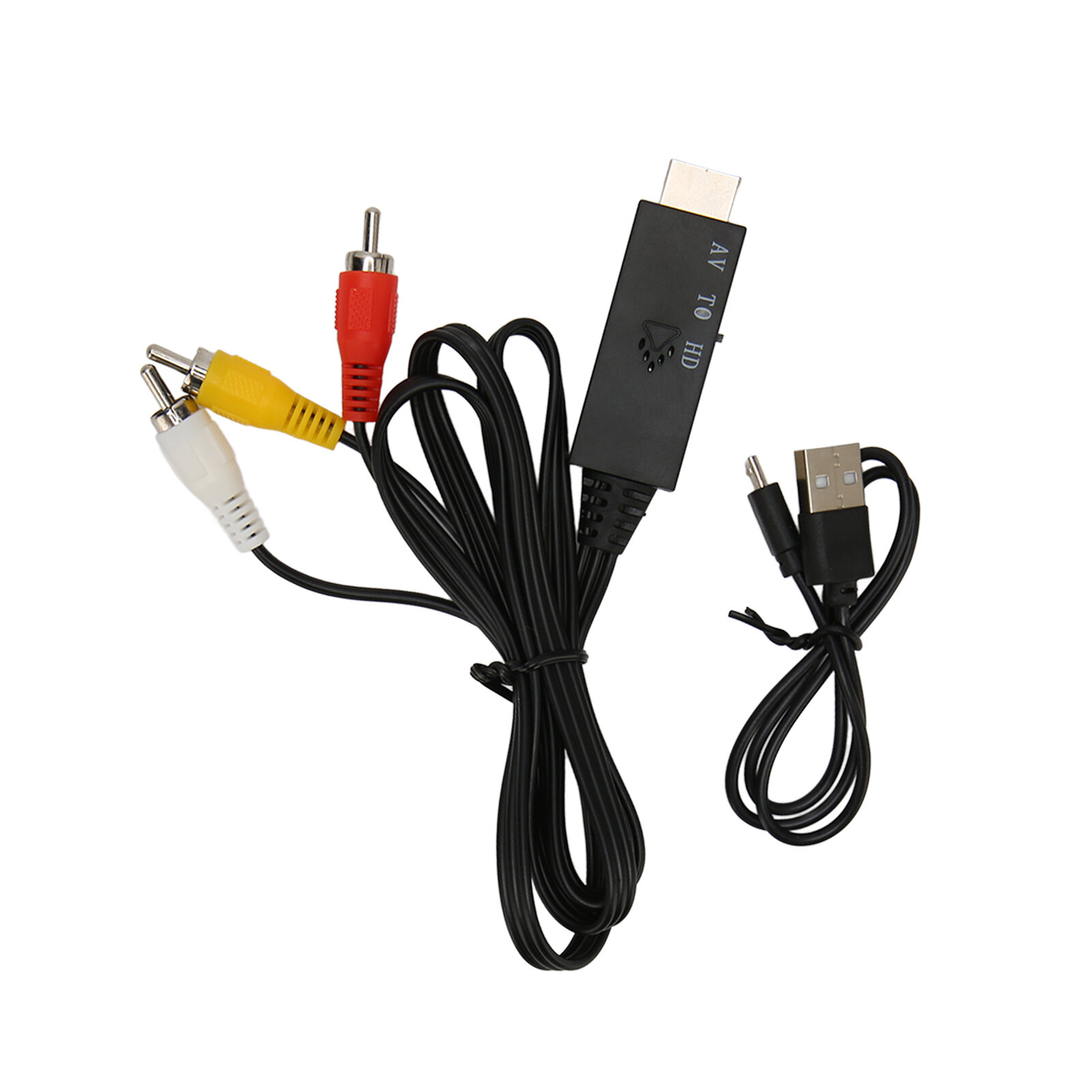 AV TO HD Multimedia Interface Cable 3 RCA в HD Мультимедийный интерфейс -интерфейс звуковой кабель Video Cable 3.3ft