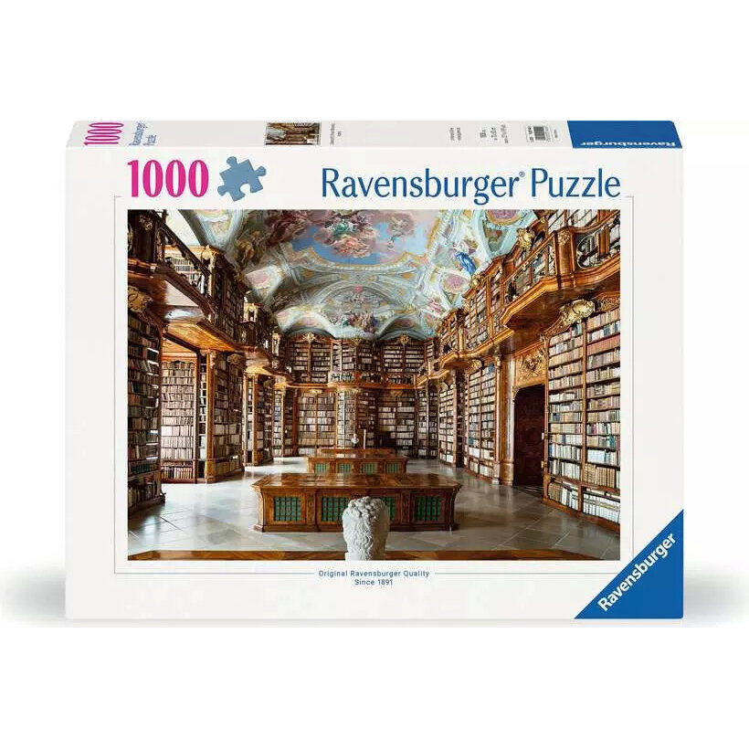 Пазл Ravensburger 1000 Библиотека монастыря Св. Флориана, арт.01440