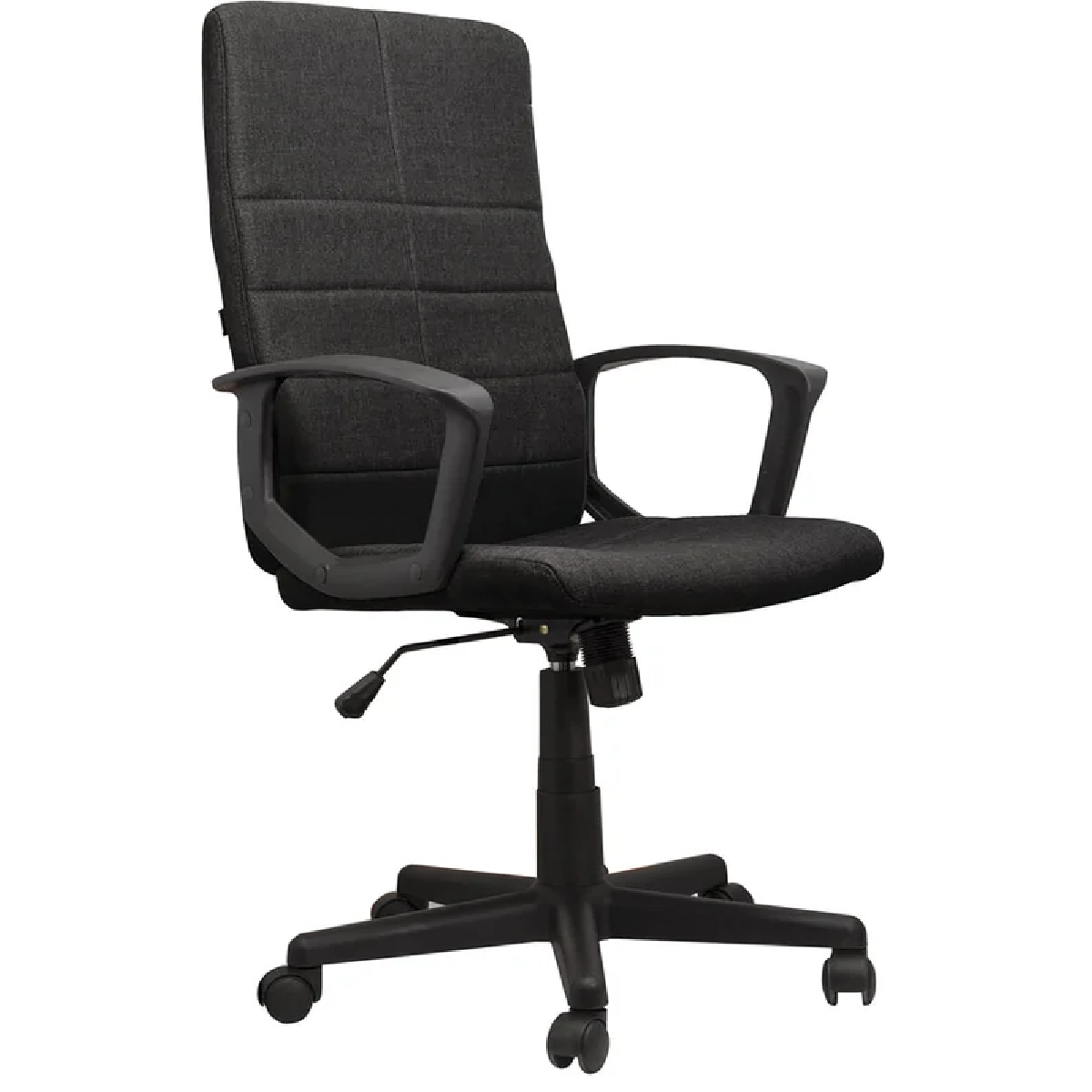 Кресло офисное Brabix Focus EX-518 531575, ткань, с подлокотниками, черный