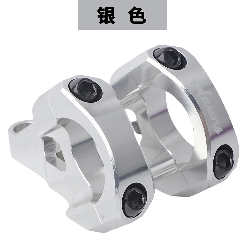 Велосипед HASSNS для даунхилла с двойным плечевым выносом 31,8 мм, легкий электрический горный велосипед DH, высокопрочная прямая установка двойного плечевого вилки