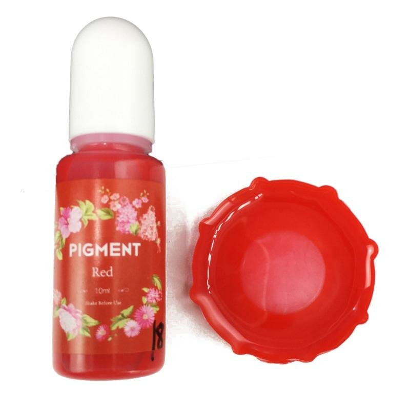 Жидкий концентрированный краситель для УФ-смолы, красный