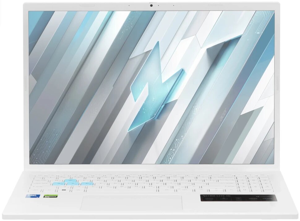 16" Ноутбук Acer Nitro Lite NL16-71G-590Q, Intel Core 5 210H, DDR5-16ГБ, GeForce RTX 3050-6ГБ, без ОС, белый