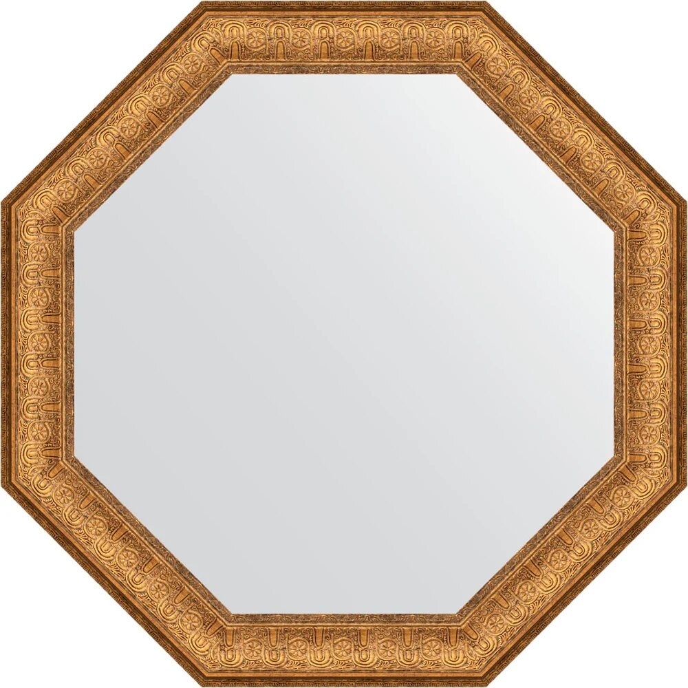 Зеркало EVOFORM в багетной раме - медный эльдорадо 73 mm (68x68 cm) 7325