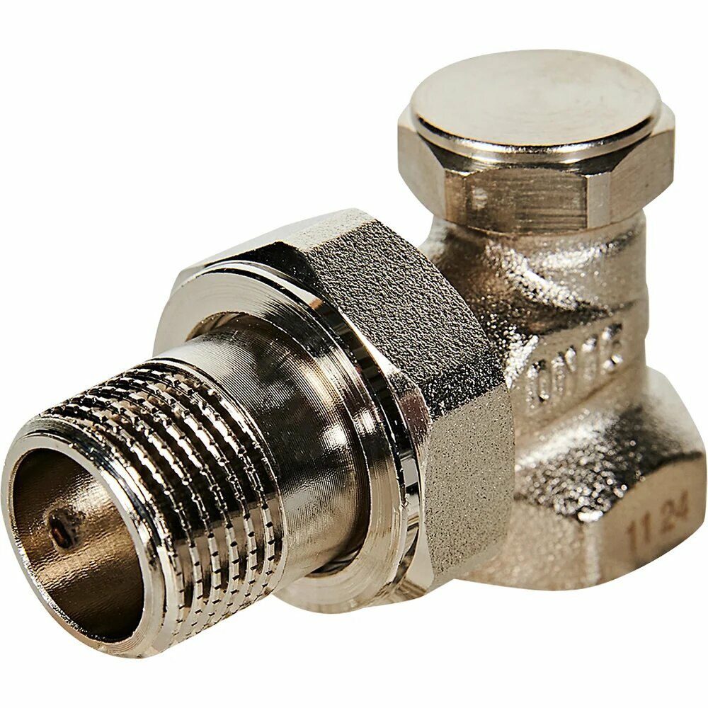 Клапан запорно-балансировочный ROMMER RVL-0002-100015 угловой 1/2 RG0093KC4G5U5K