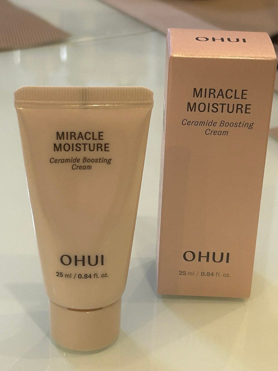 Увлажняющий крем для лица с керамидами корейский O HUI Miracle moisture cream 25ml