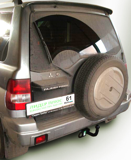 Фаркоп для MITSUBISHI PAJERO PININ (H6) 1999-2006 арт. M108-A