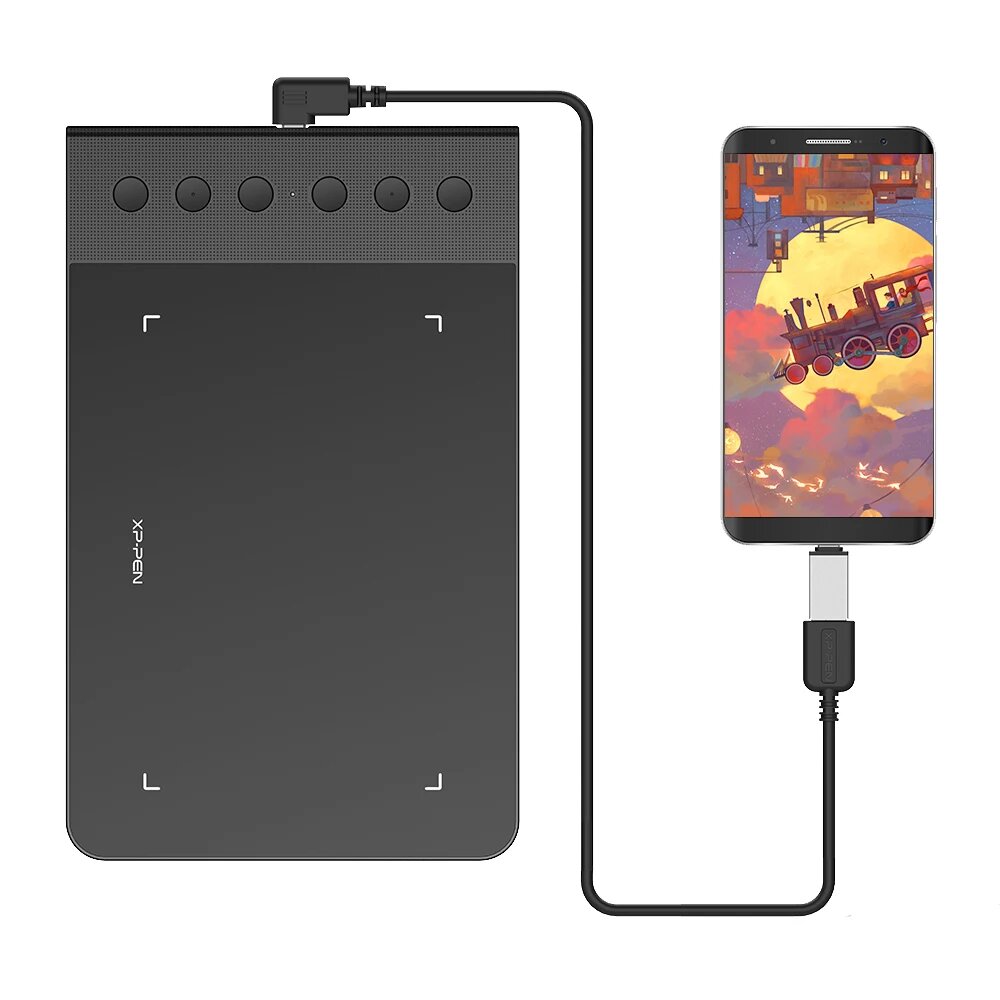 Графический планшет XPPEN Star G640S, черный