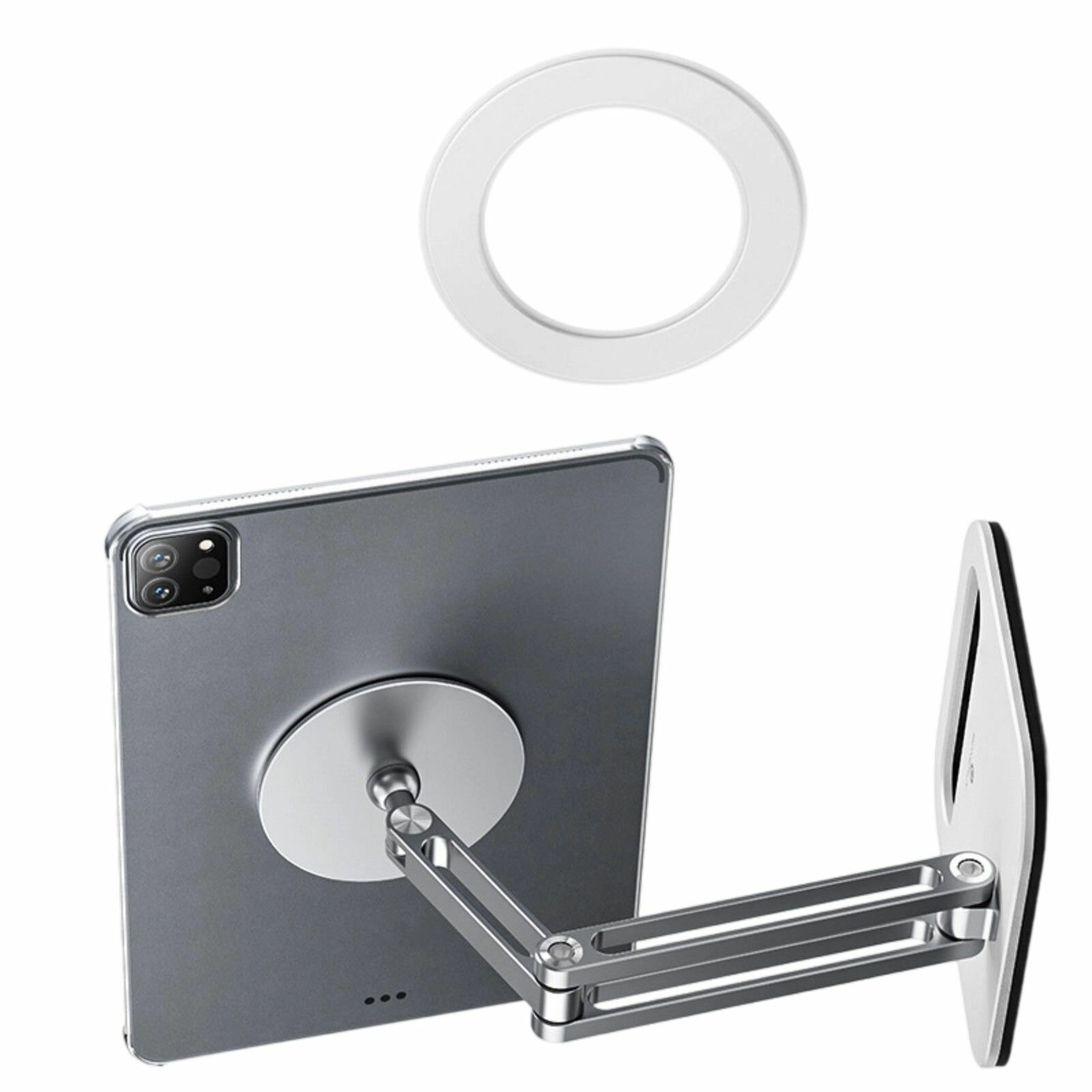 Магнитный держатель для планшета с вращением 360 металлическое крепление