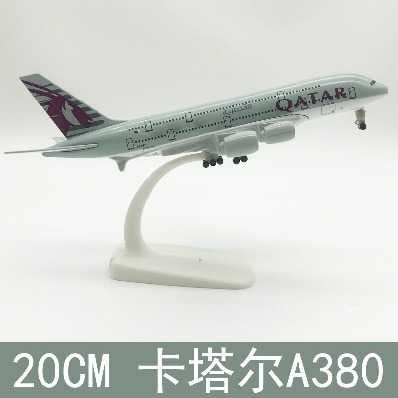 Модель самолета из сплава, пассажирский самолет Boeing 747, Air China A380, China Southern Airlines 737, Hainan Airlines 919, сборная модель для демонстрации