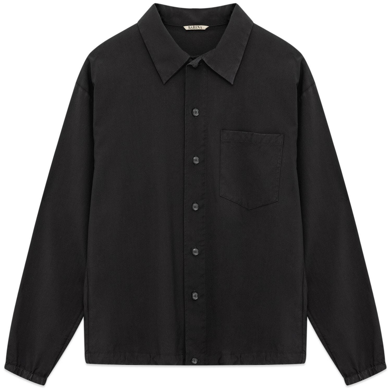 Куртка кожаная РУБАШКА BARENA VENEZIA OVERSHIRT BATELO