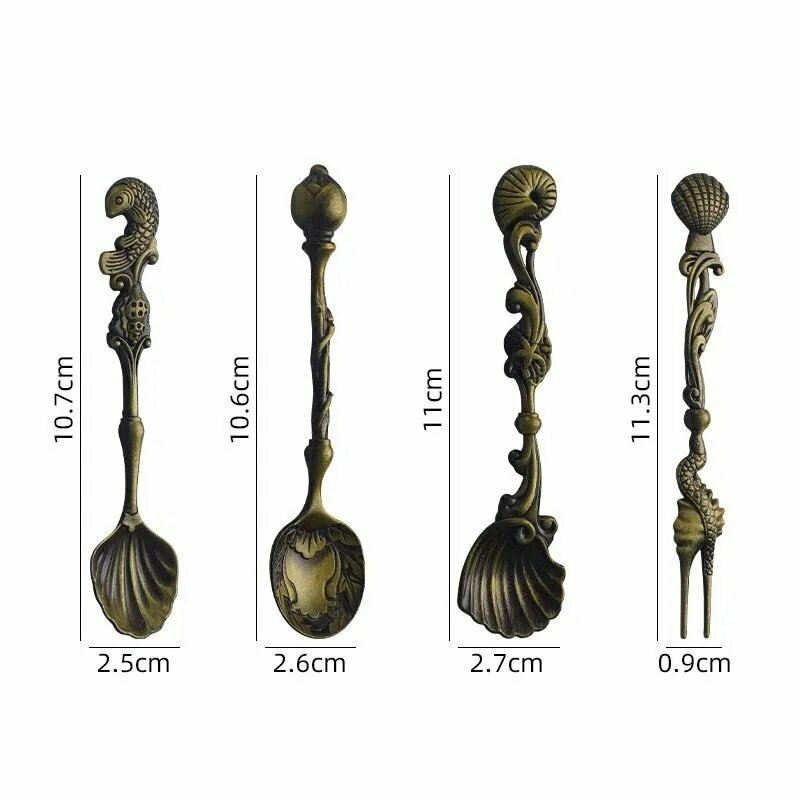 Modenvi Набор десертных приборов 4 предм. бронза