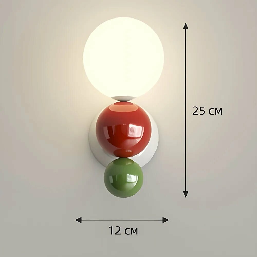 GreeLustr Настенный светильник, LED, 7 Вт