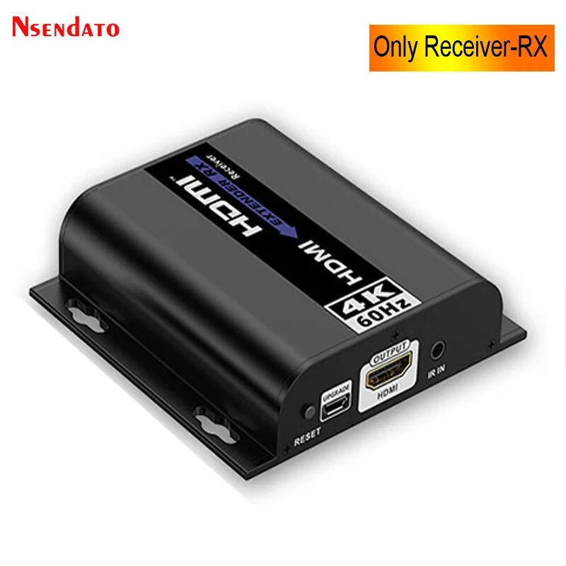 NSendato HDMI удлинитель LKV483 4K 120м RX-Receiver, EU Plug