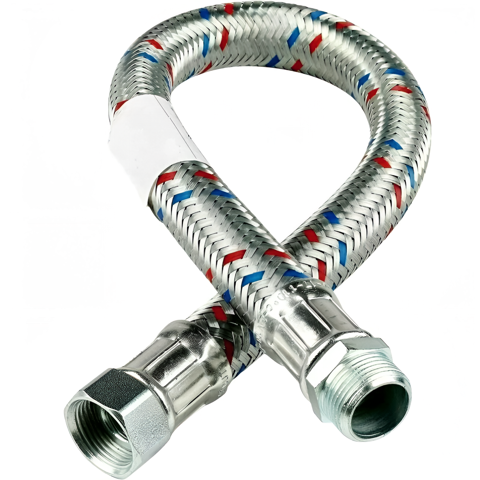 Гибкая подводка для воды Гигант 3/4" 50 см г/ш TST (нерж. сталь)