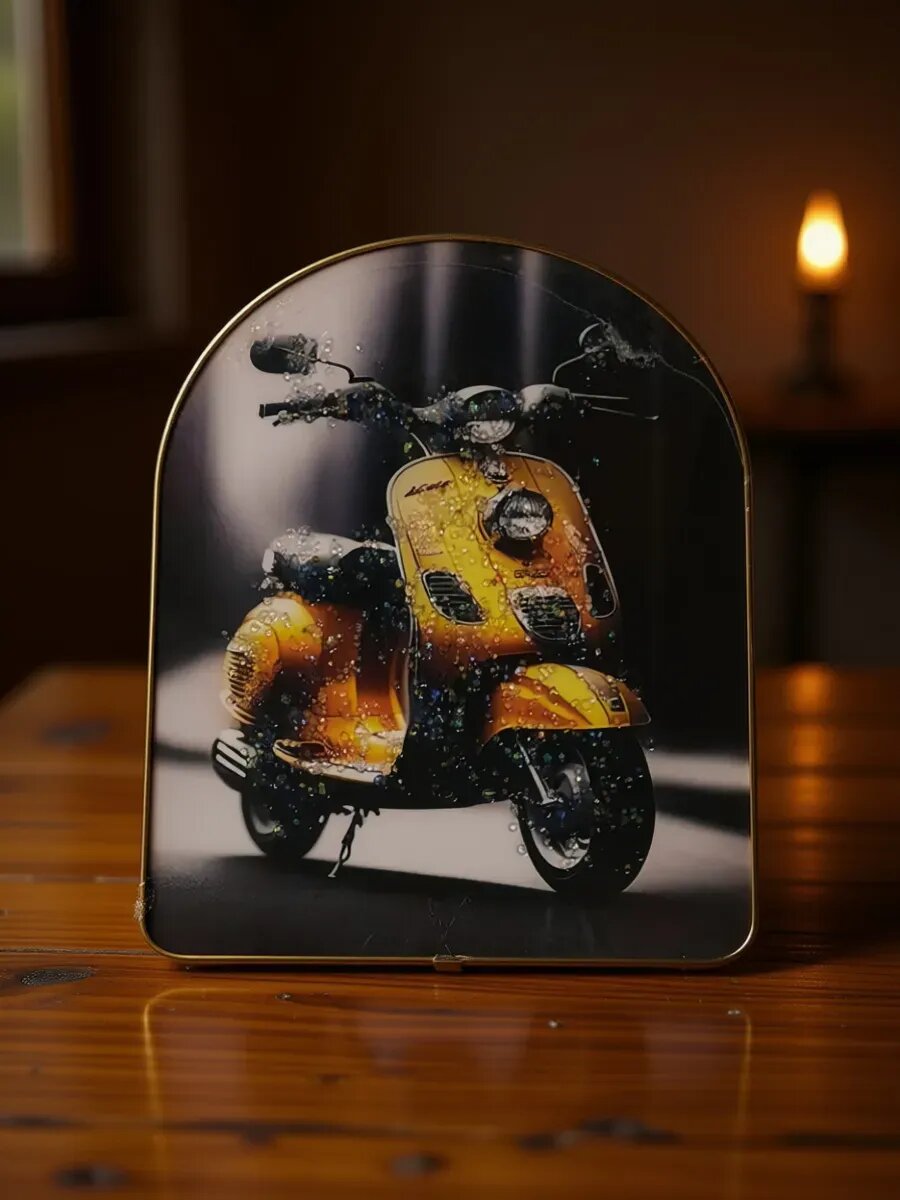 Картина с камнями 3D настенная декоративная , ручная работа, подарок на 23 Февраля