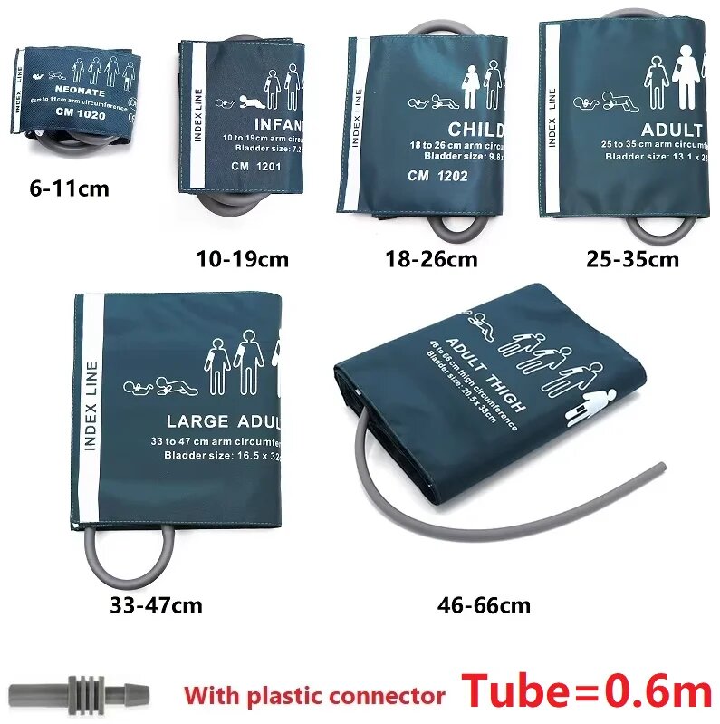 Манжета Contec для тонометра, 6 cuffs Plastic