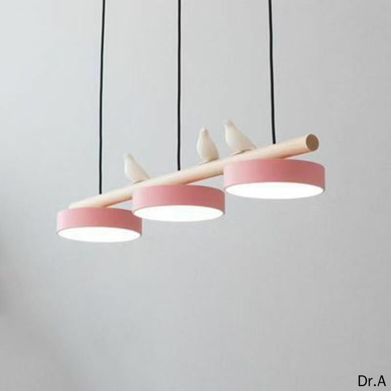 Ресторан, деревянное ремесло, птичка, потолочная люстраWD-234ll