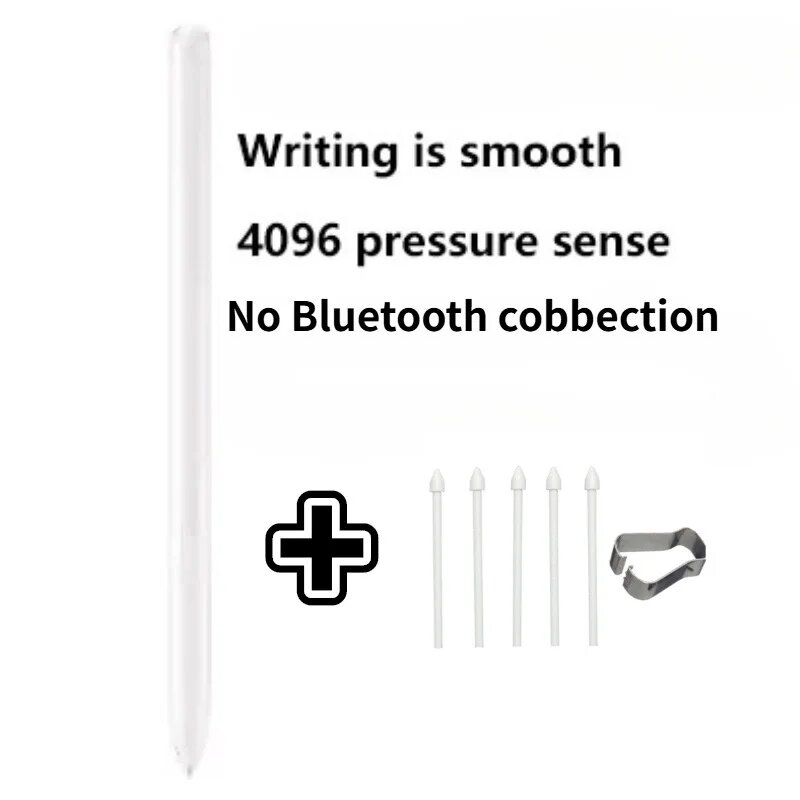 Стилус для планшета, белый, 4096 pressure sense, без Bluetooth
