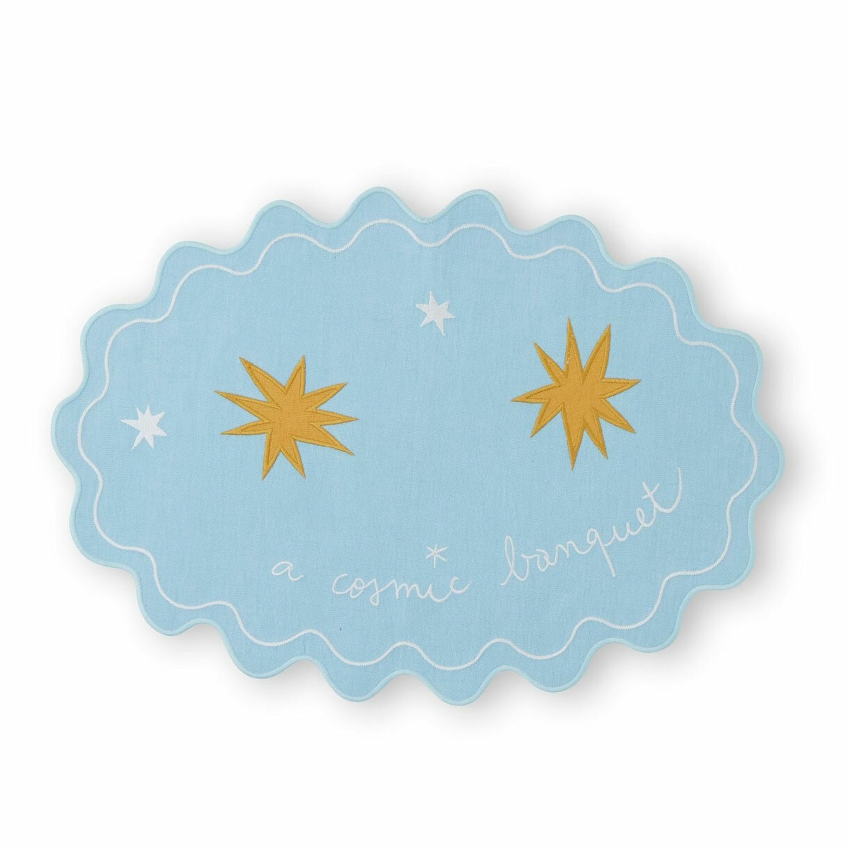 Салфетка под приборы Bitossi Home Passion Fruit A cosmic banquet Light Blue PAN00502