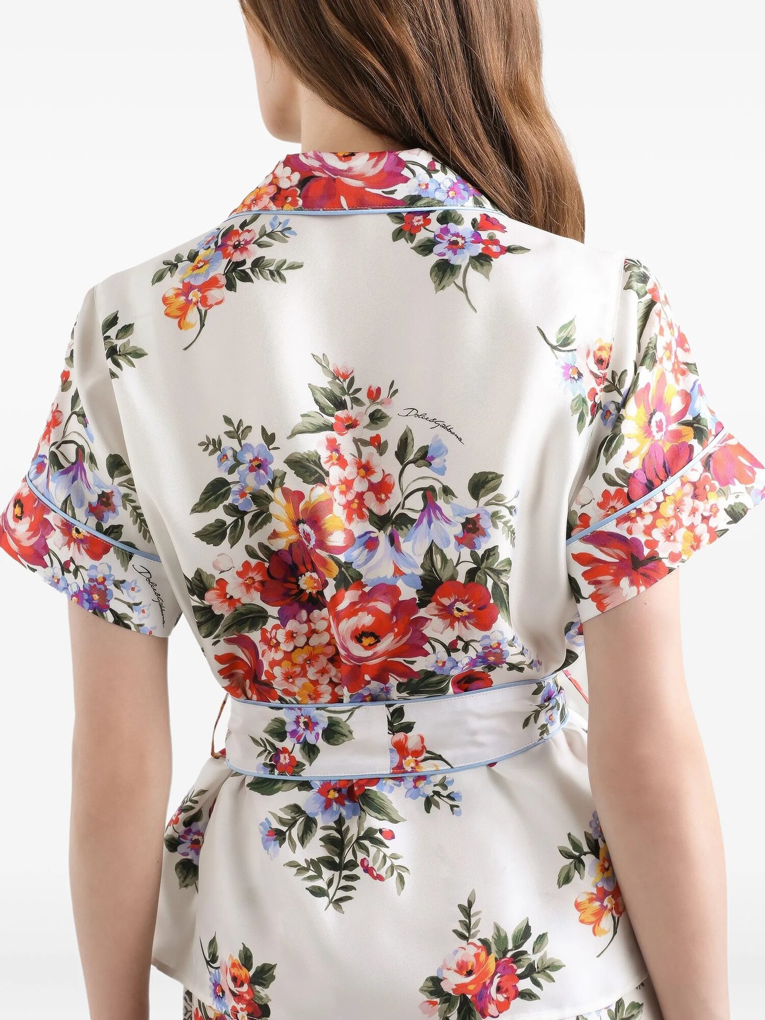 Рубашка DOLCE & GABBANA, размер 52, white — фото 1