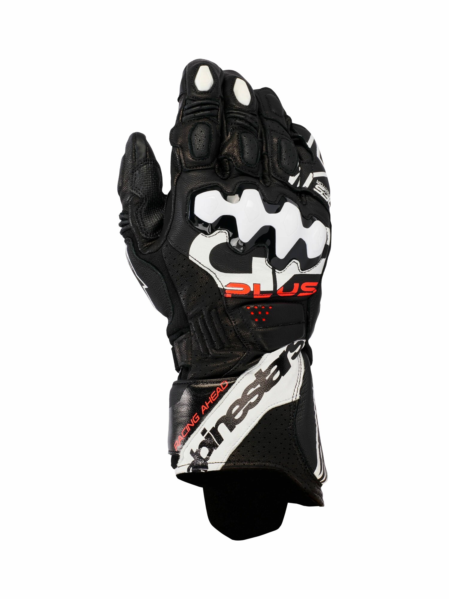 Мотоперчатки Мужские Кожаные Alpinestars Gp Plus R V3 Black/White, M