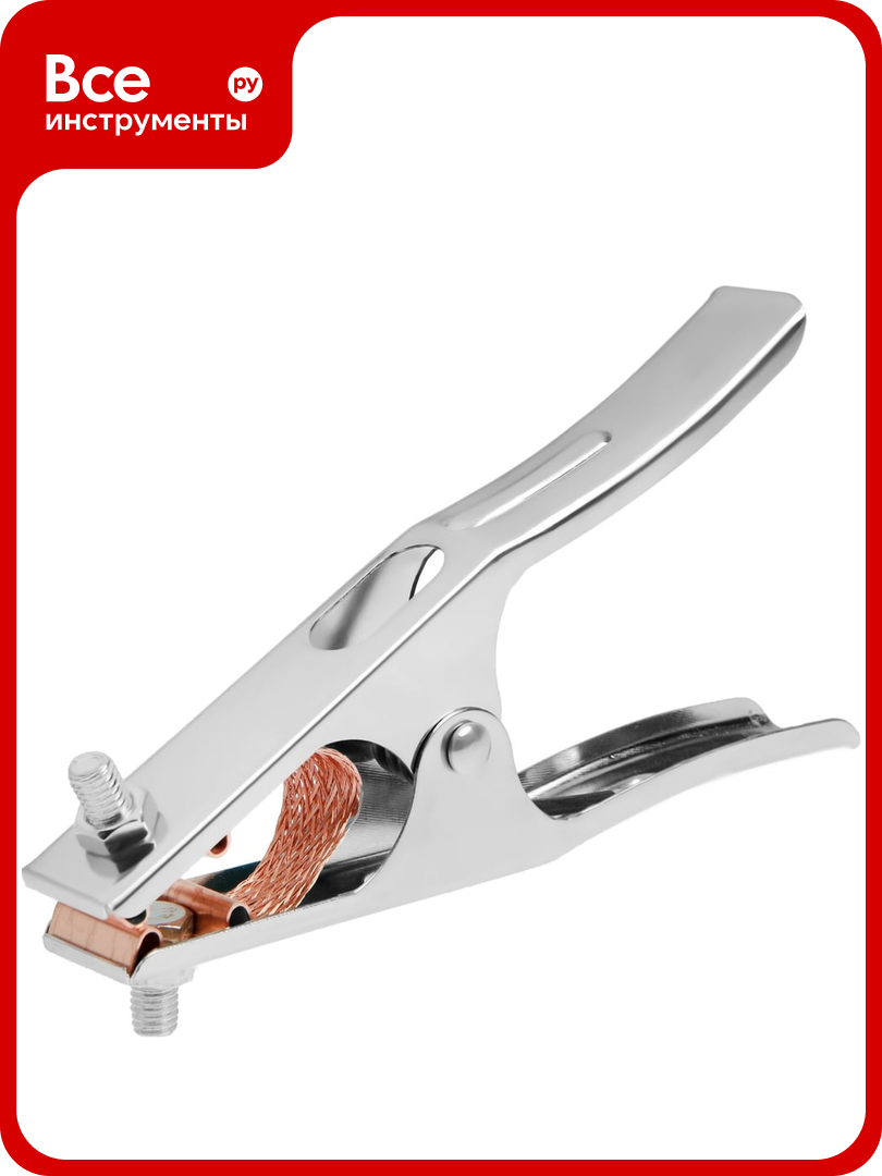 Клемма заземления тундра 9326515 с пружинным зажимом, промышленный тип, высокая токовая нагрузка