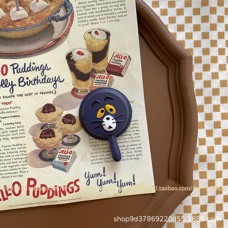 Креативные магниты на холодильник Том и Джерри в стиле Ins, милые мультяшные аниме 3D декоративные магнитные наклейки