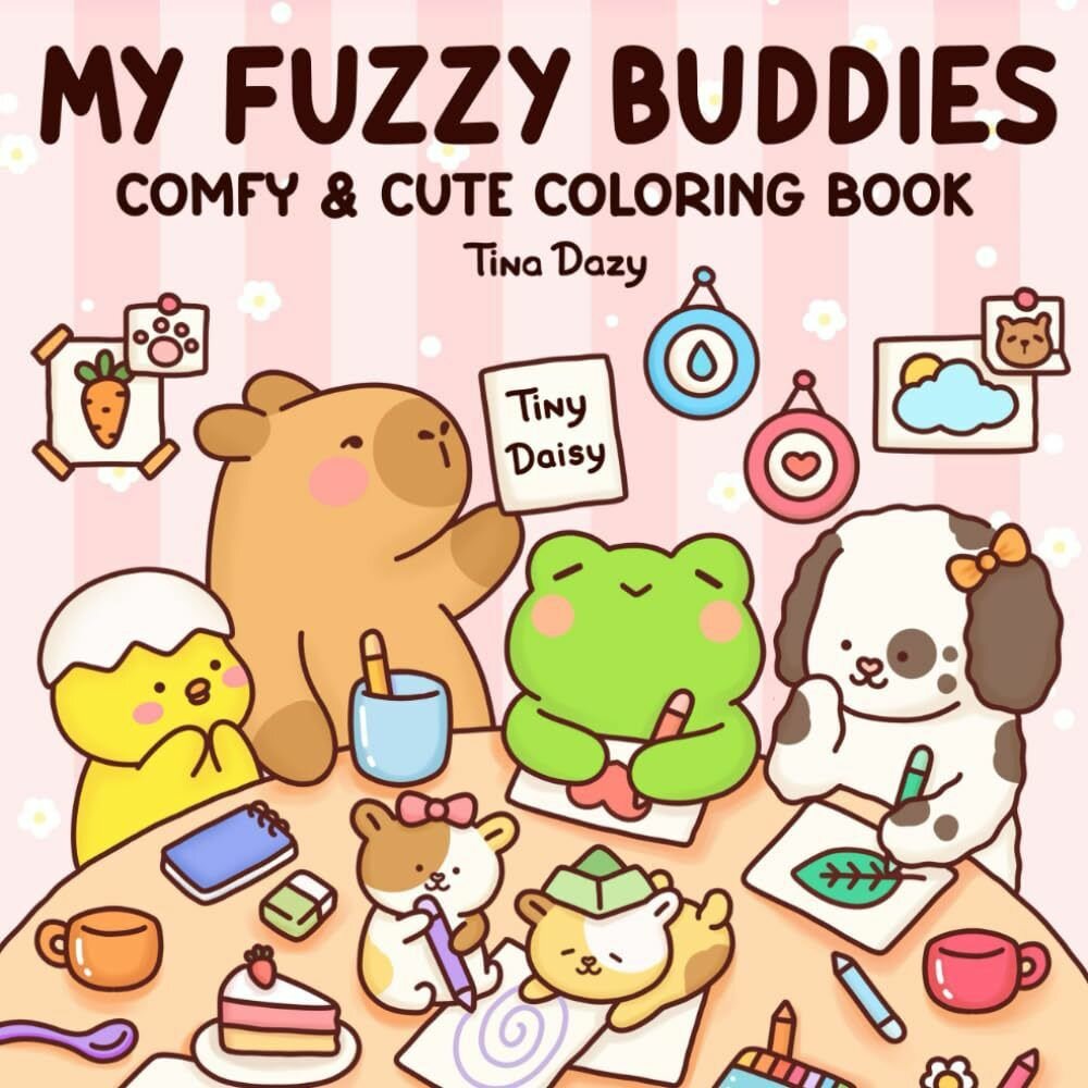 Раскраска антистресс для взрослых и подростков Coco Wyo-Cozy Spaces Coloring -Girl Moments