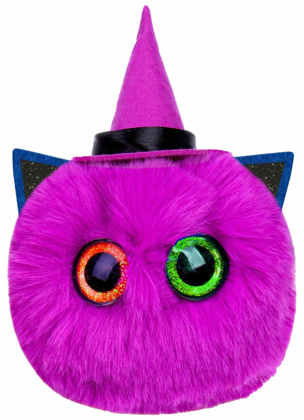 Мягкая игрушка "Лупоглазики. Волшебные сумерки: Луна" для сюжетно-ролевых игр, развивающая тактильная игрушка для детей, в комплекте наклейки и волшебный талисман, 11 см