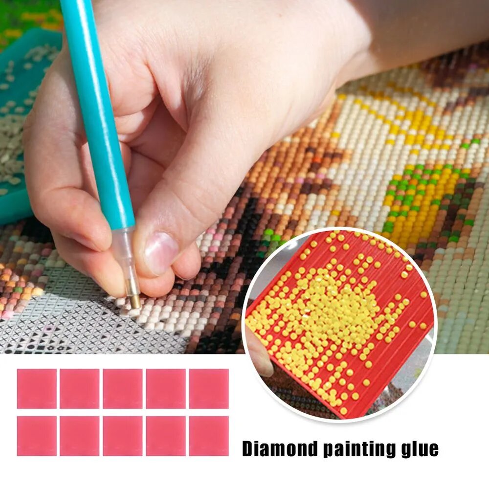 Набор клея для крепления страз 20 мм, 10 элементов