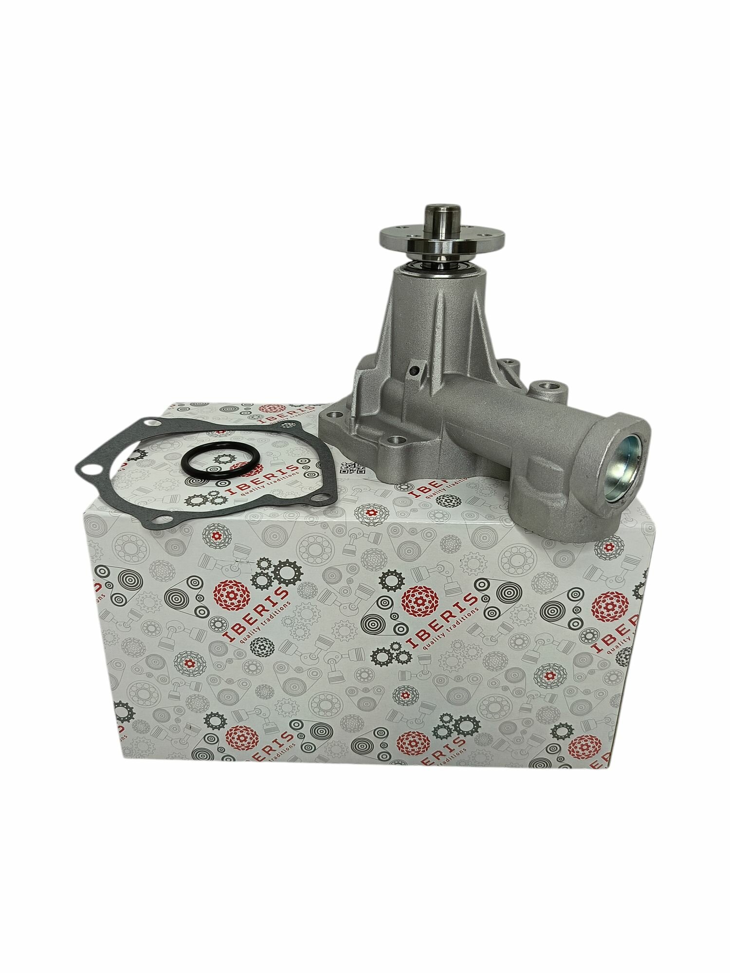 Помпа Ховер Митсубиси Паджеро Л200 Л300 Л400 Делика (Great Wall Hover H2 H3 H5 бензин Mitsubishi Pajero L200 L300 L400 Delica) (насос водяной) IBERIS