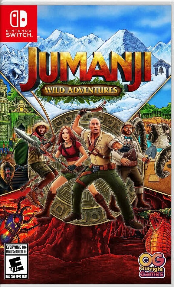 Jumanji Wild Adventures [Nintendo Switch английская версия]