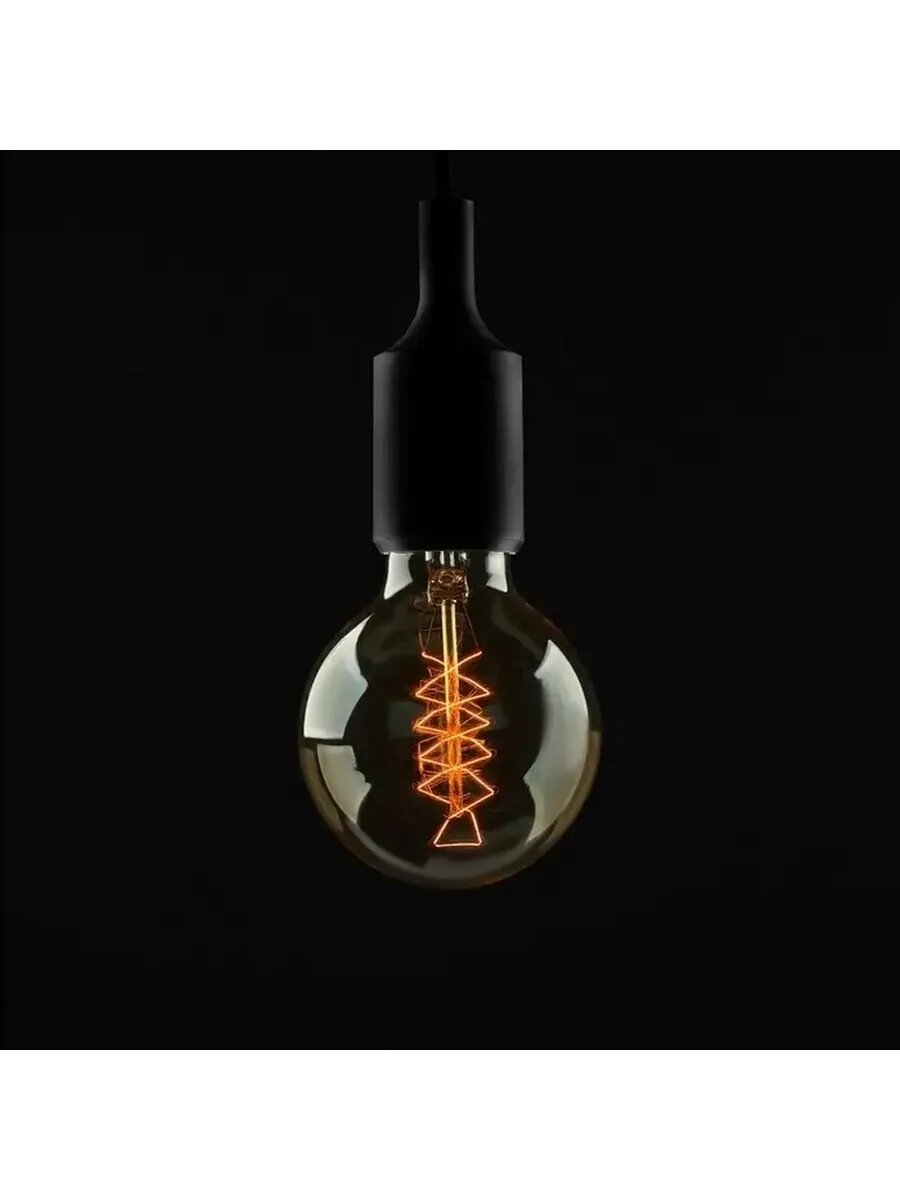 Эстетичная винтажная лампа с теплым светом