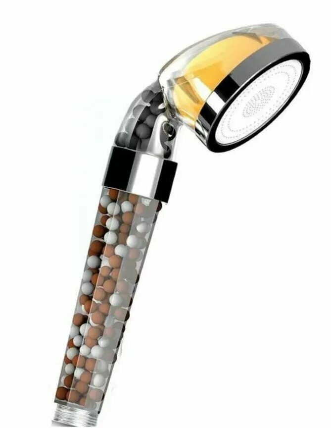 Лейка для душа водосберегающая разборная/ турмалиновая насадка для душа с фильтром и сменным арома картриджем Витами С