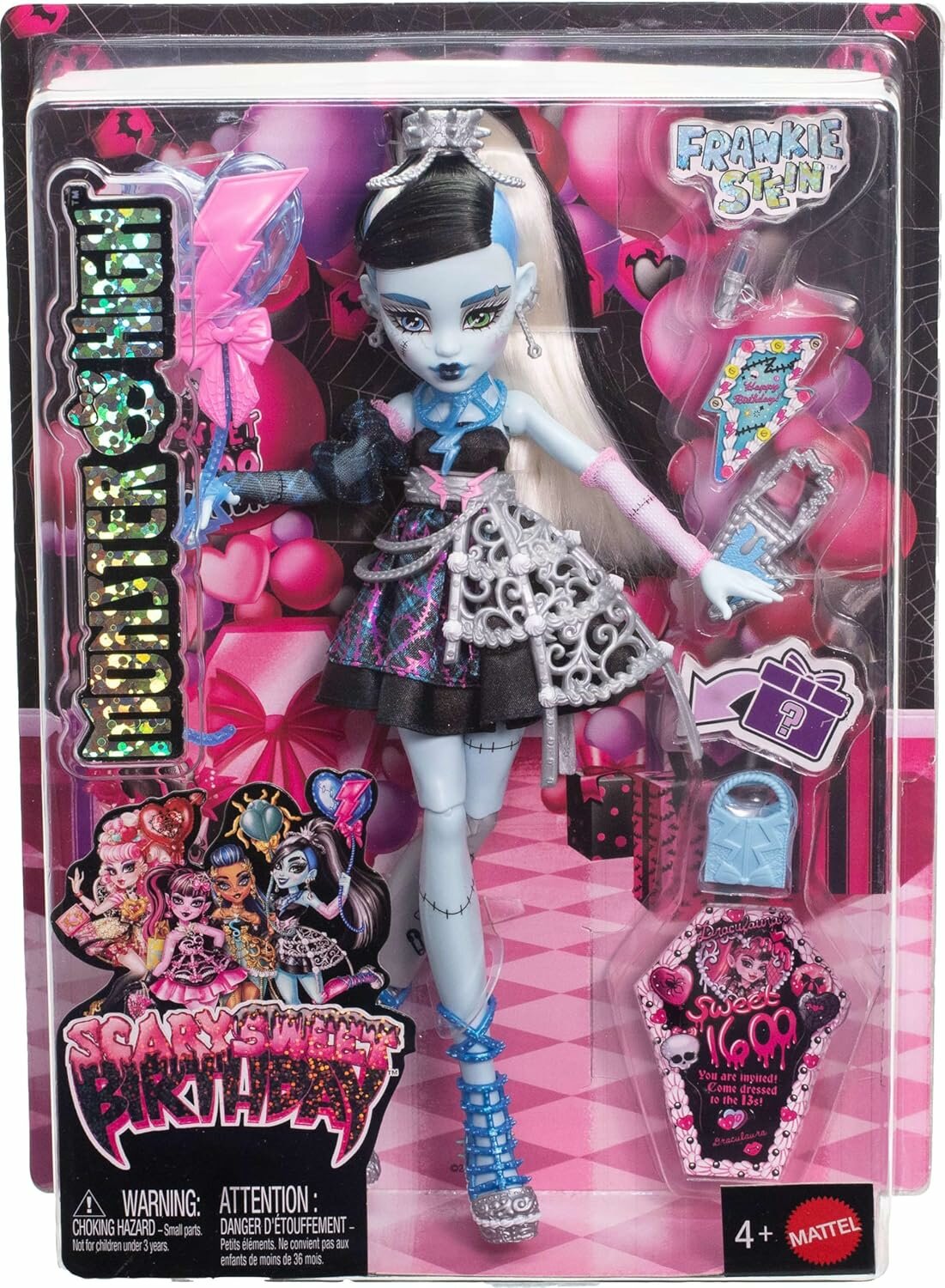 Кукла Mattel Monster High Scary Sweet Birthday Cleo de Nile JBG76 Клео де Нил с аксуссуарами