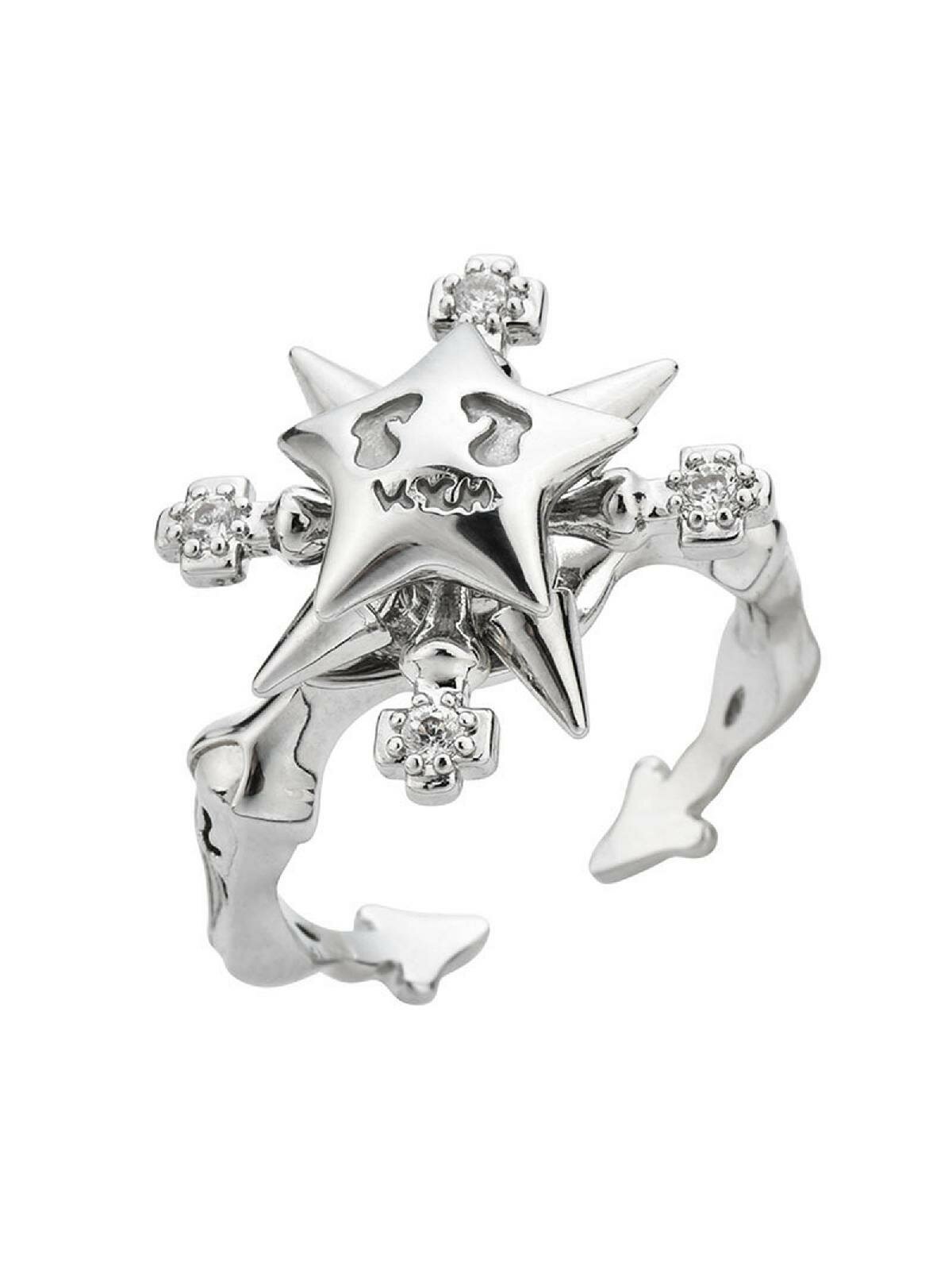 Крестовый компас Счастливая Звезда Светящееся Вращающееся Кольцо