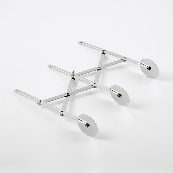 Нож для теста роликовый (3 лезвия) (Бренд Prohotel, страна Китай)