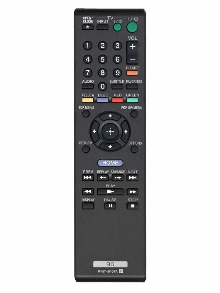 Пульт дистанционного управления RMT-B107A для Sony Blu-Ray Player BDP-S570 BDP-S370 RMT-B107A
