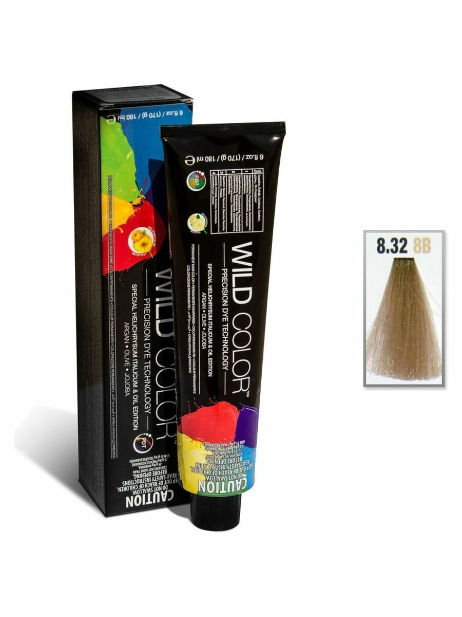 Крем-краска 8.32 8B PERMANENT COLOR