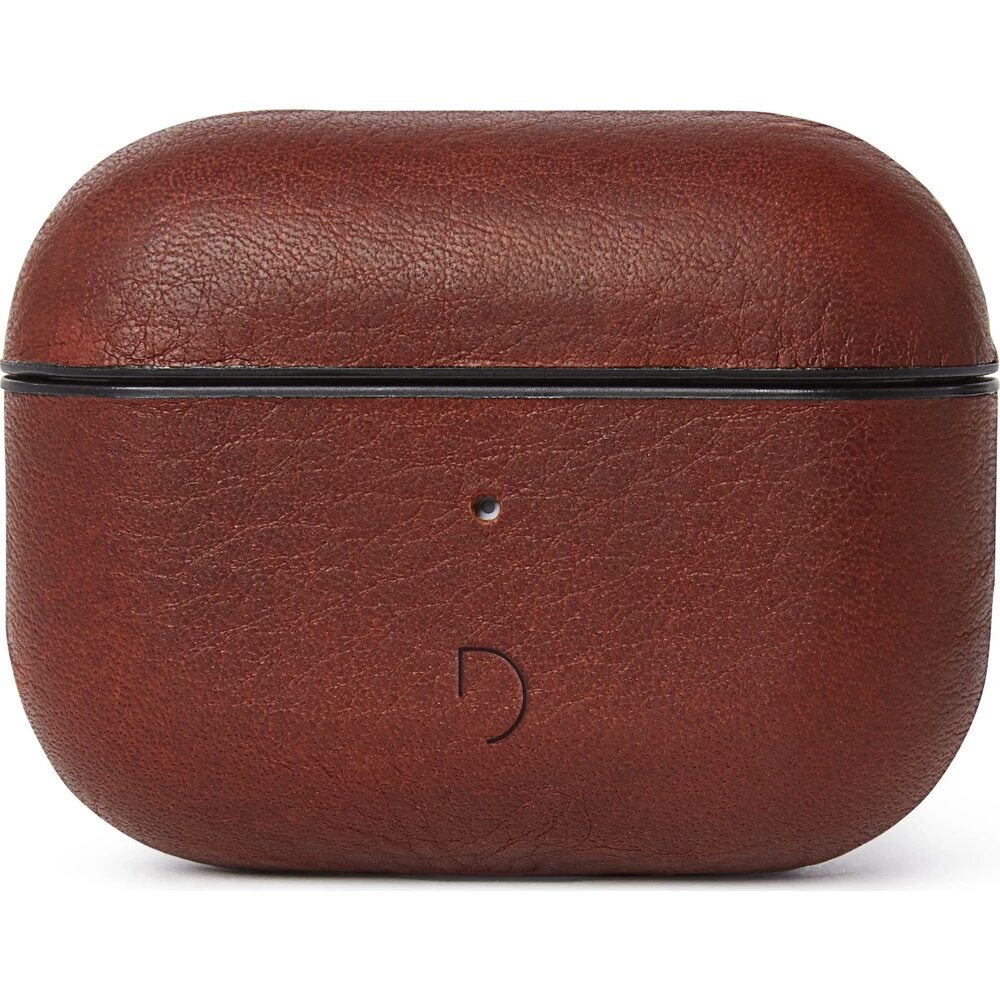 Чехол Decoded Leather Aircfse Pro для AirPods Pro, кожа, коричневый