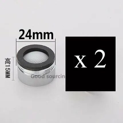 Латунный аэратор для смесителя Zelsaide 16/18/20/22/24/28 мм 24mm male x 2pcs