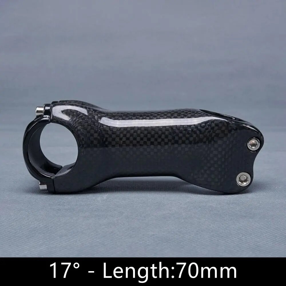 TOMTOU Карбоновый вынос руля для велосипеда 31.8 мм 17 Degree 70mm