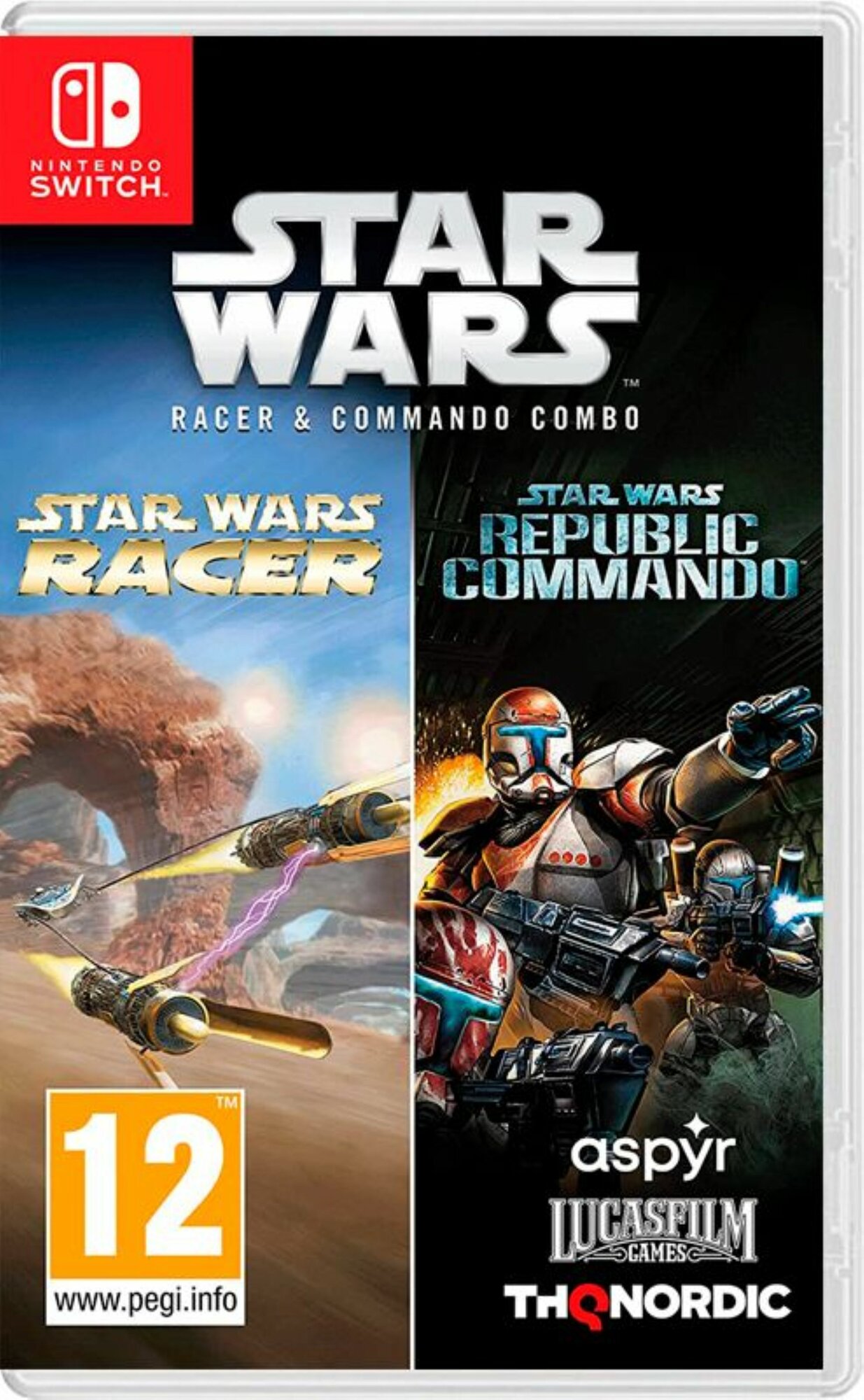 Star Wars Racer & Commando Collection (Игра на картридже) (Nintendo Switch)